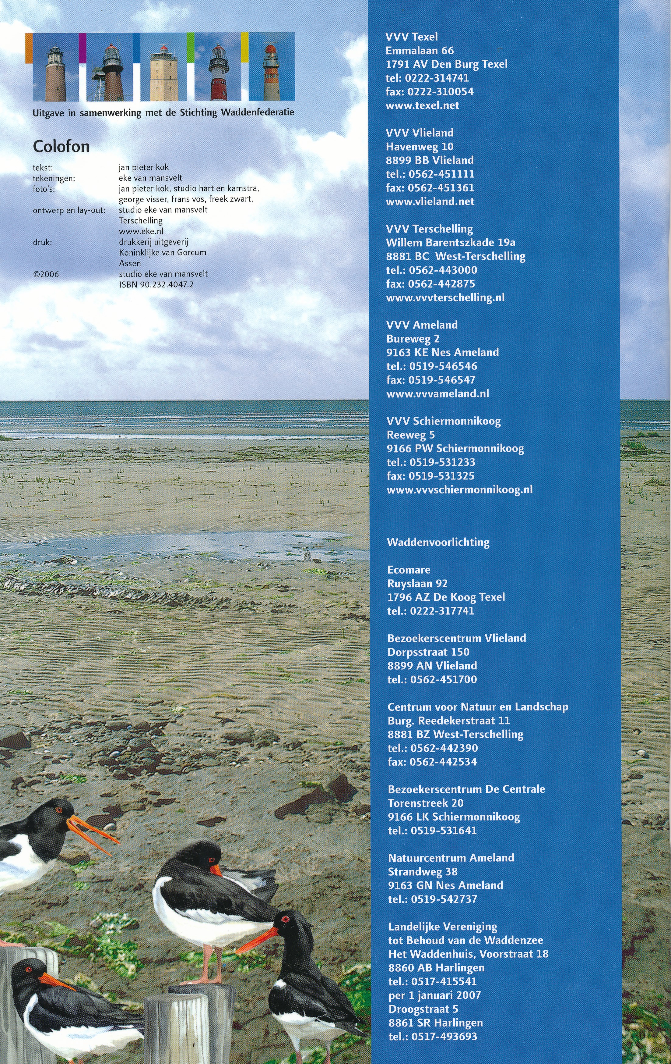 Natuurgids Wadden Natuurwijzer | VVV Terschelling | 0427058352026 | Reisboekwinkel De Zwerver